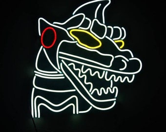 Mecha Godzilla Neon Sign - Etsy