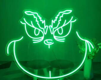 Grinch Decor Sign - Etsy