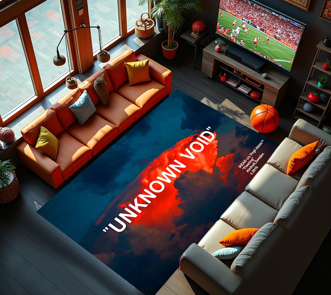 Unknown Void Rug, Text Memes Rug, Personalized Rug, Area Rug, Company ...