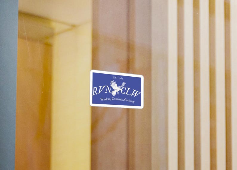 Ravenclaw Sticker - Harry Potter House Decal, Gift for Potterheads ...