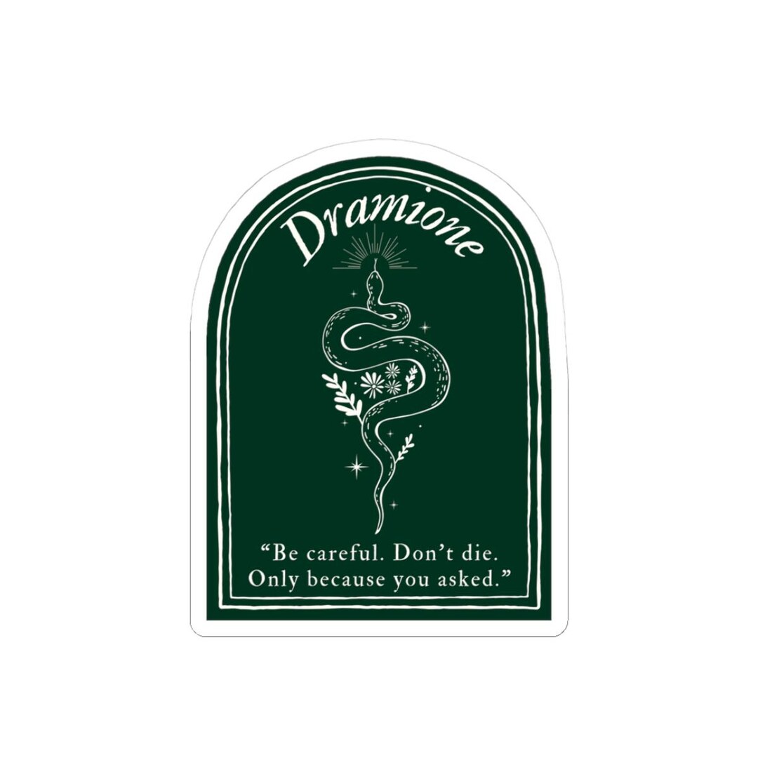 Dramione Sticker - Harry Potter Fan Fiction, Draco Malfoy and Hermione ...