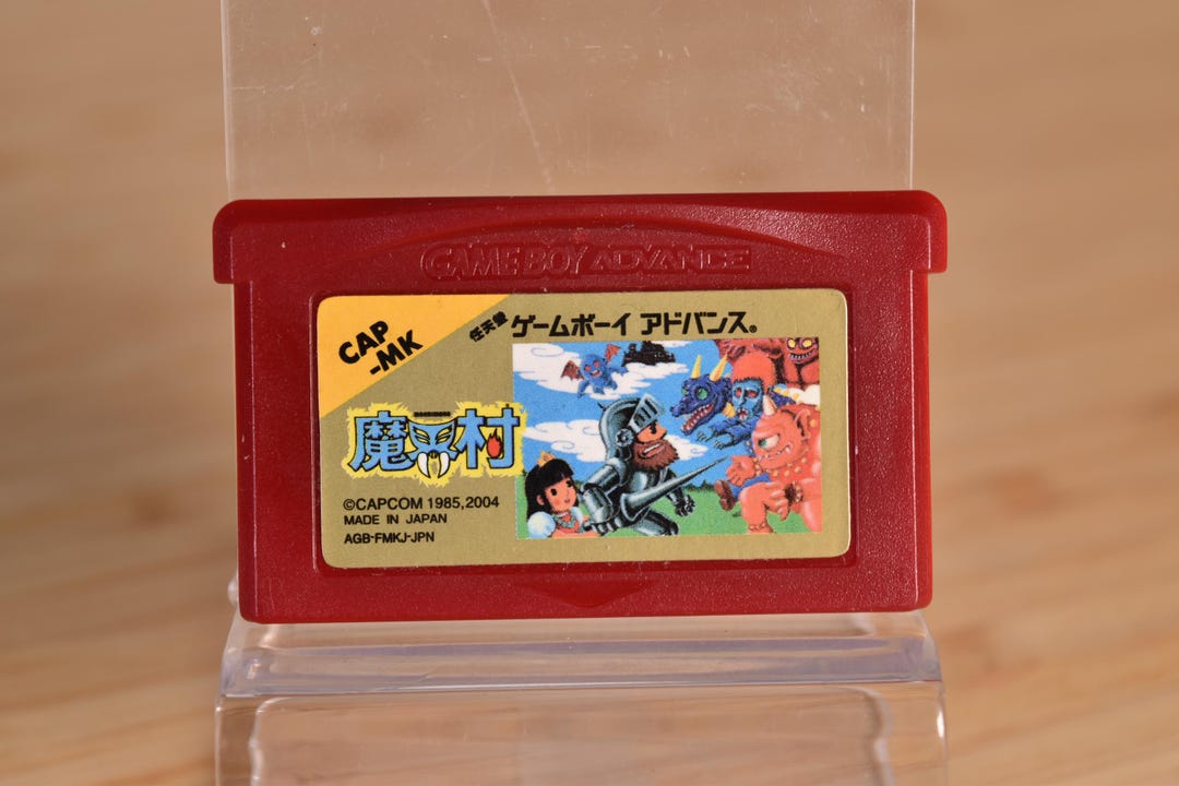Makaimura Famicom Mini Japanese - Gameboy Advance GBA Nintendo ...