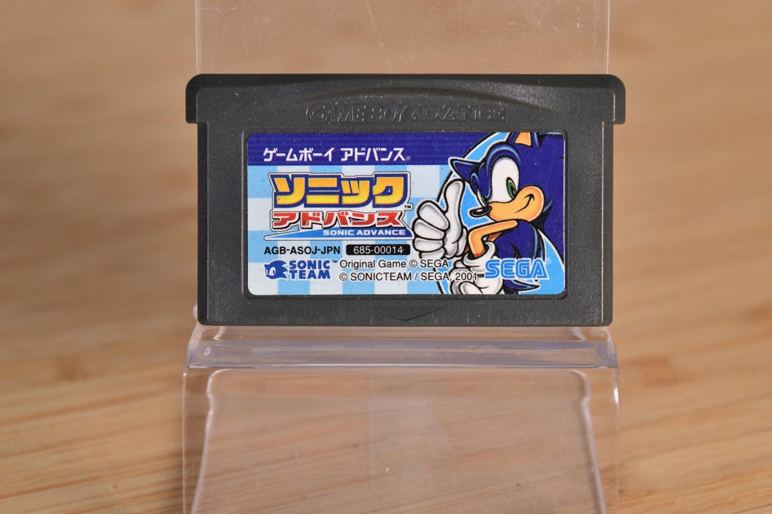 Sonic Gameboy Advance GBA Nintendo Cartridge Japanese - Etsy