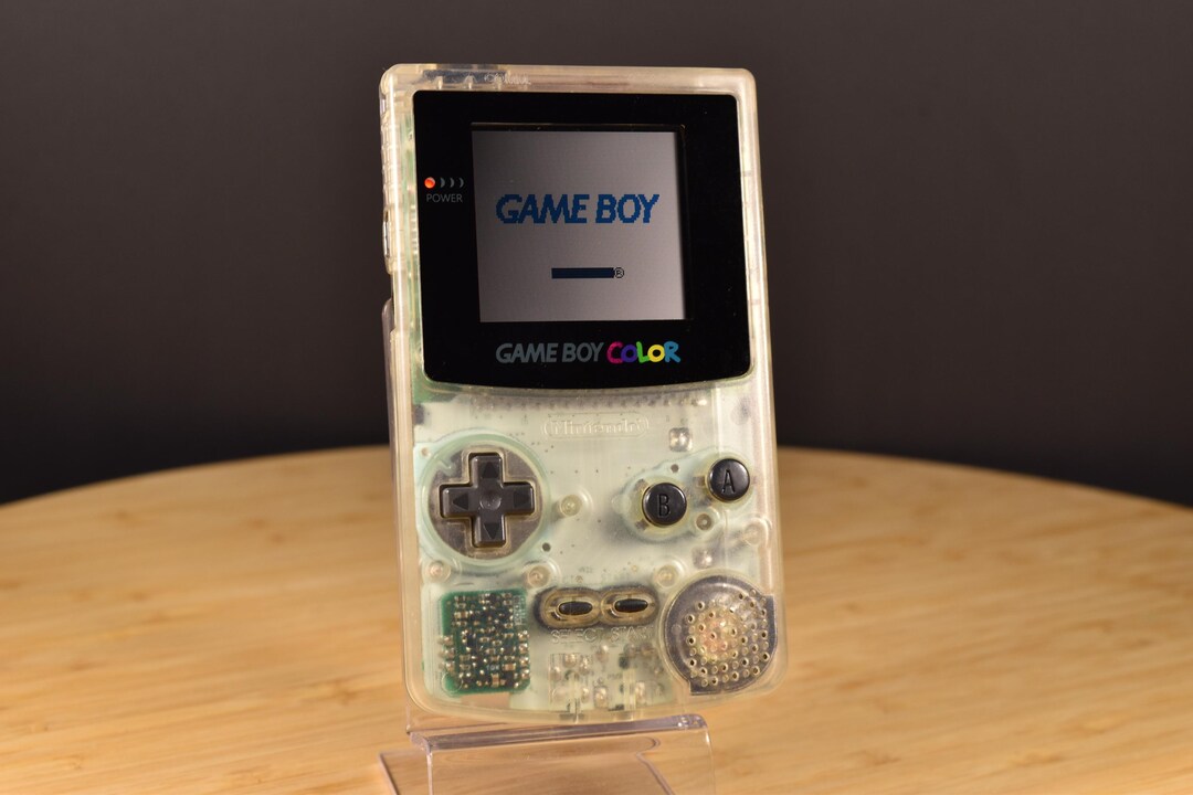 Gameboy Color Clear - Authentic - New Screen Lense - Tested Working - Etsy