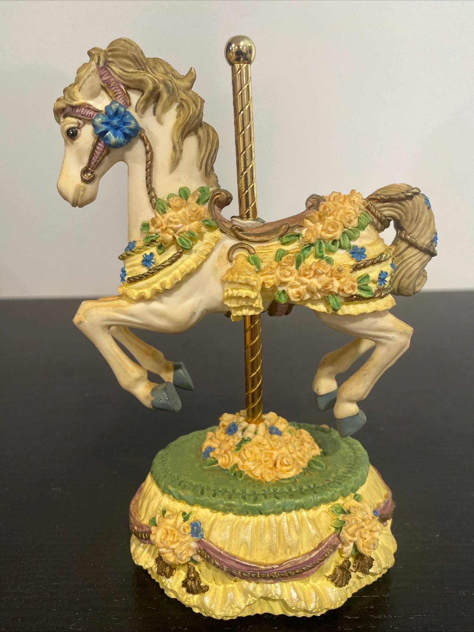Melodies County Fair Collection Carousel Horse / Somewhere Over the ...