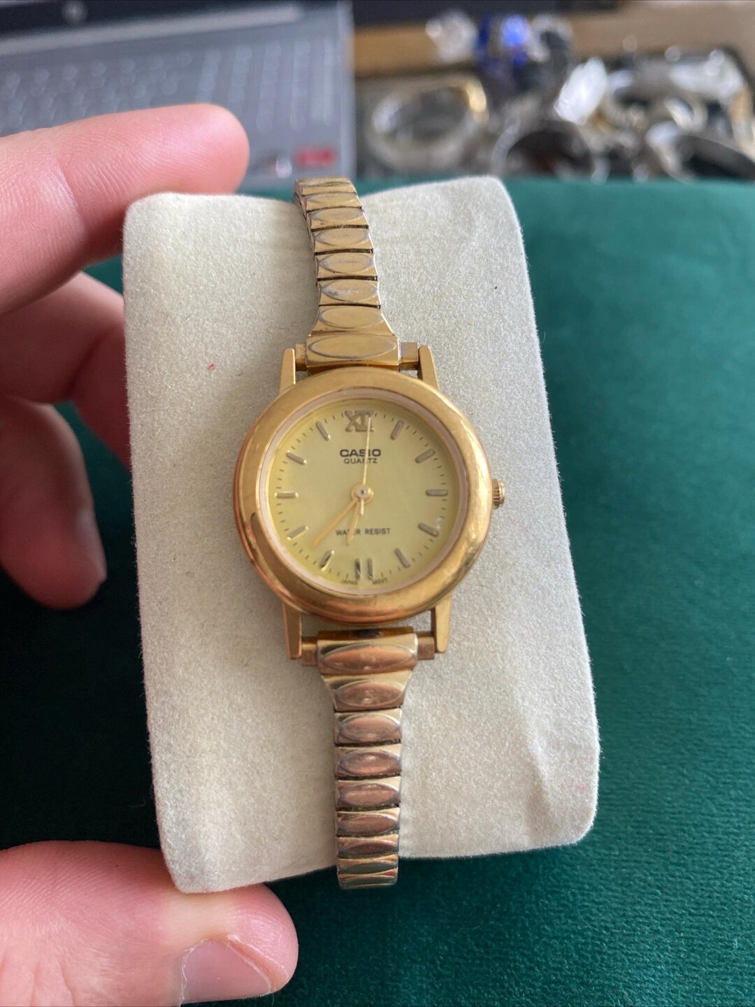 Casio LTP-1004 1330 Lady's Wrist Watch Japan Movement Quartz Stainless ...