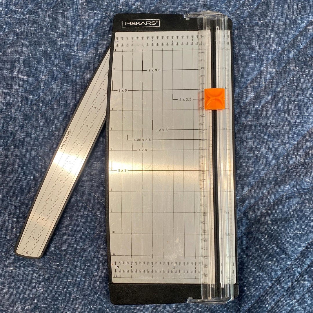 Fiskars Cutting Board Cut Ruler Measurement Measuring Project Craft ...