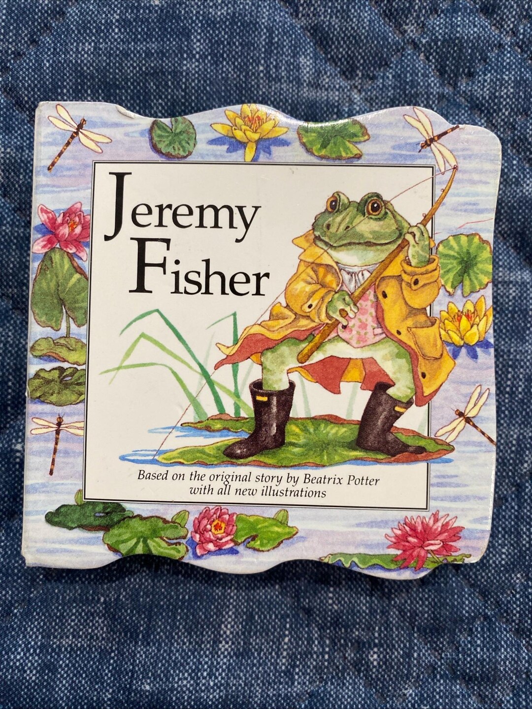 JEREMY Fisher Leap Frog LIFT-A-FLAP by Beatrix Potter & Wendy Edelson ...