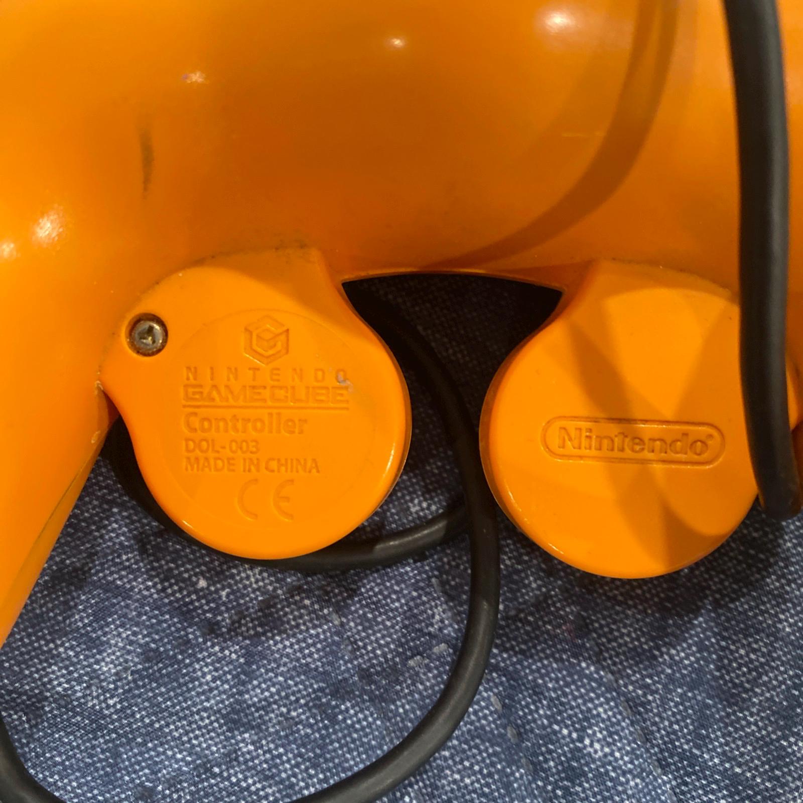 Official Nintendo Orange Gamecube Controller DOL-003 OEM Controller ...