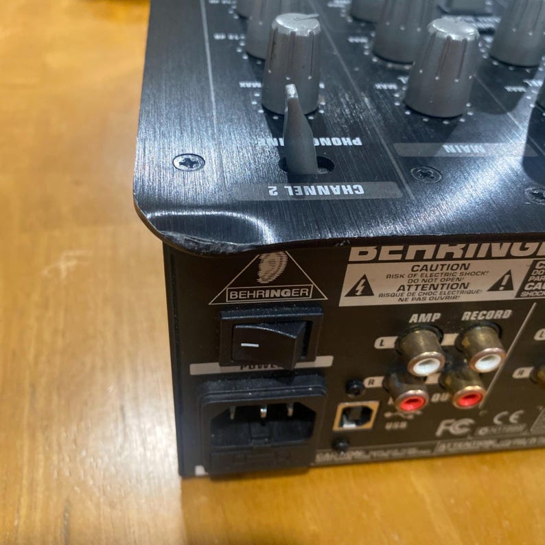 Behringer Pro VMX200USB Mixer PROFESSIONAL DJ Mixer 2 CHANNEL - Etsy