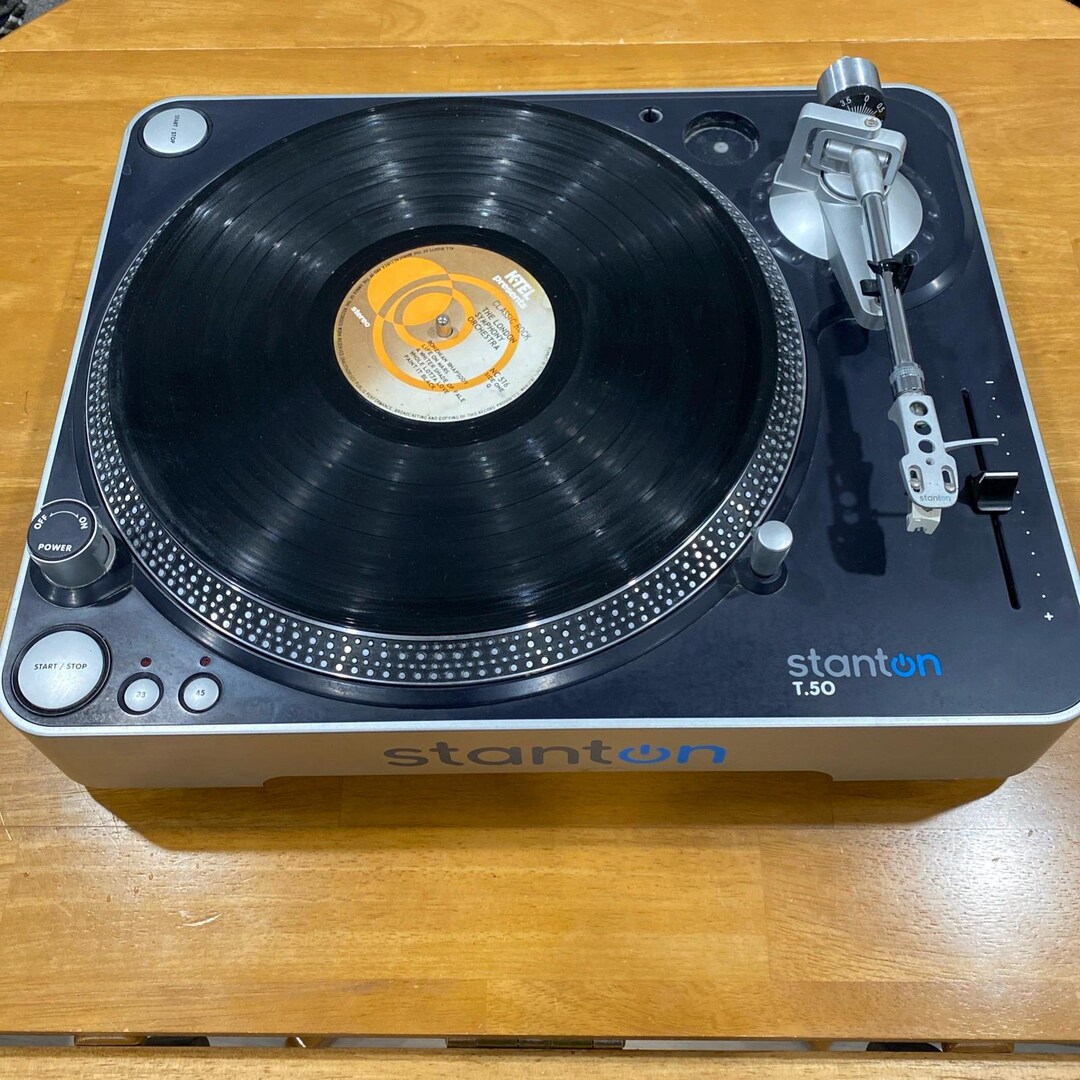 Stanton T.50 Professional DJ Turntable Direct Drive - Etsy