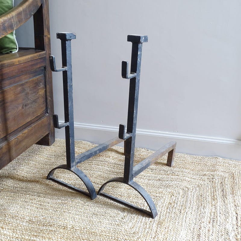 Large Andirons - Etsy