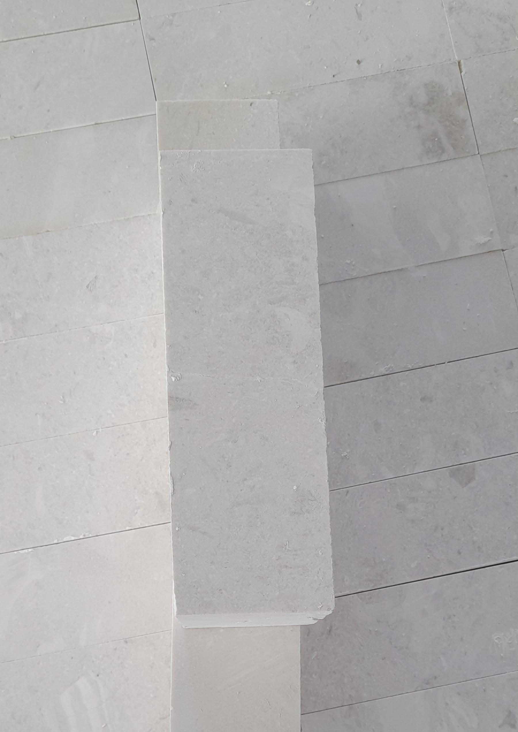 White Cristal Limestone Bricks - Natural Stone Carbon Free - Etsy