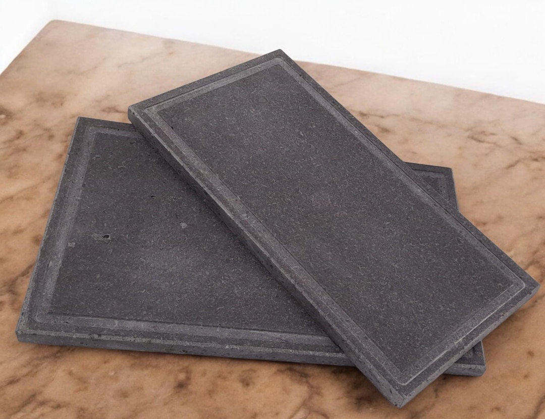 Basalt - Lava Stone Plate - Etsy