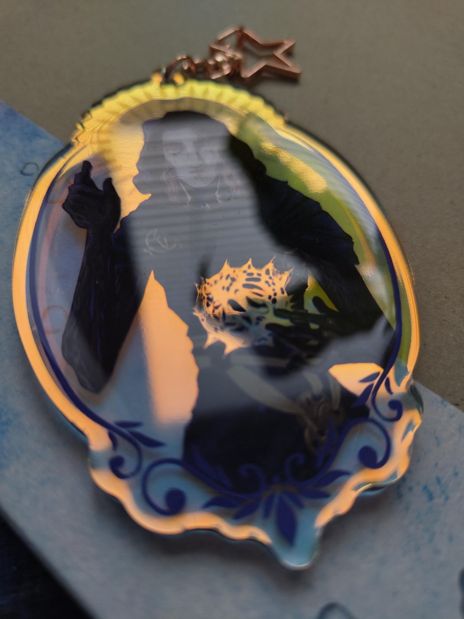 Viktor Arcane Gold Foil Holographic Keychain - Etsy