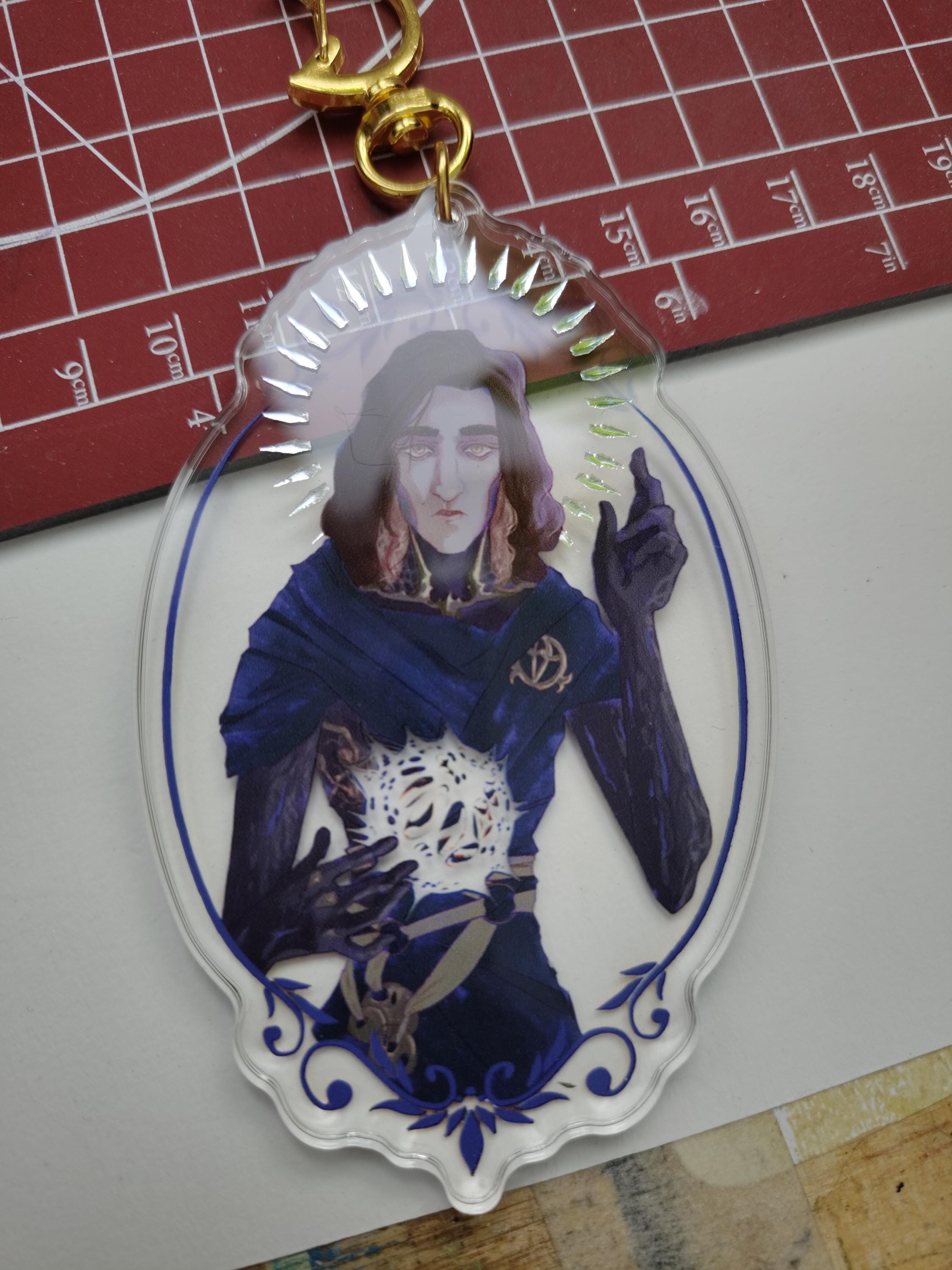 Viktor Arcane Gold Foil Holographic Keychain - Etsy