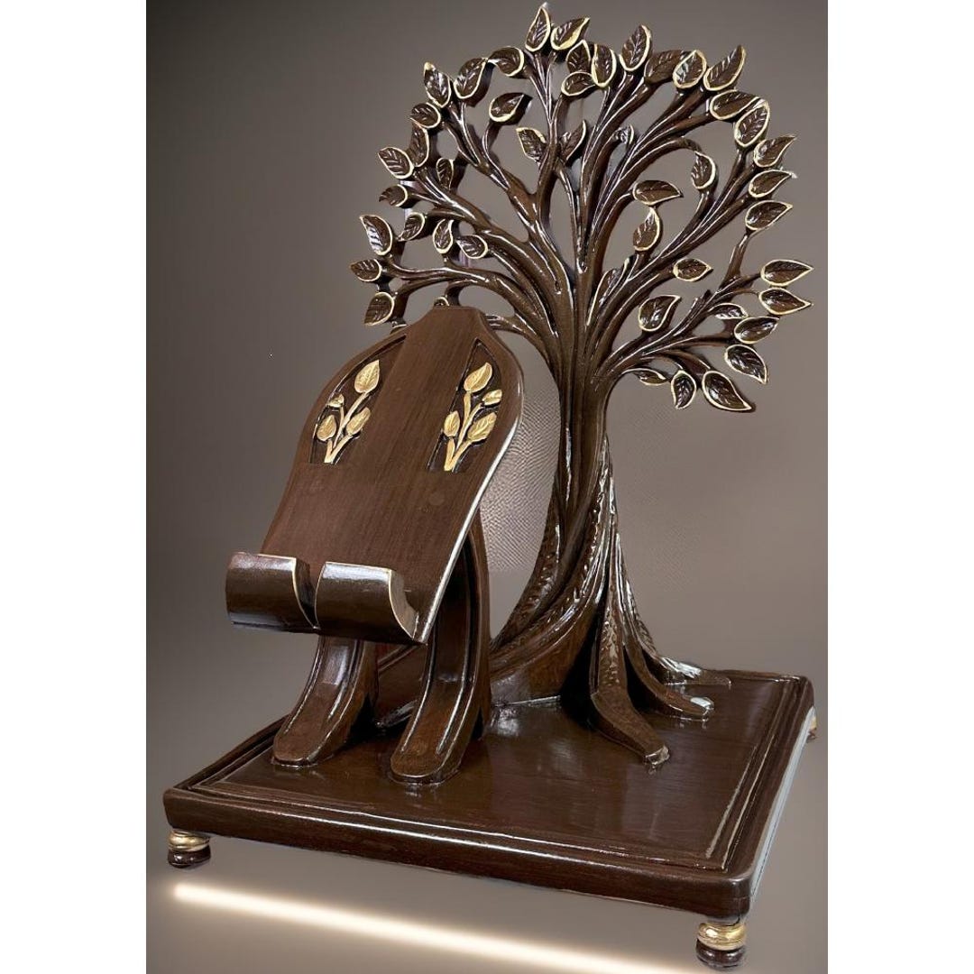 Handmade Sheesham Wood Tree Stand | 100-year-old Sheesham Wood (circa ...