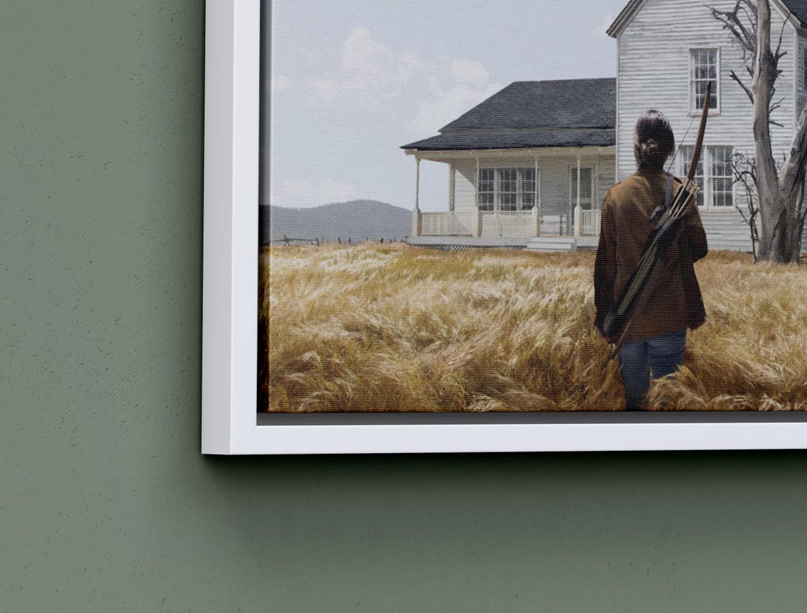 Last of Us Part Final Canvas Art, Last of Us Wall Art, Last of Us Final ...