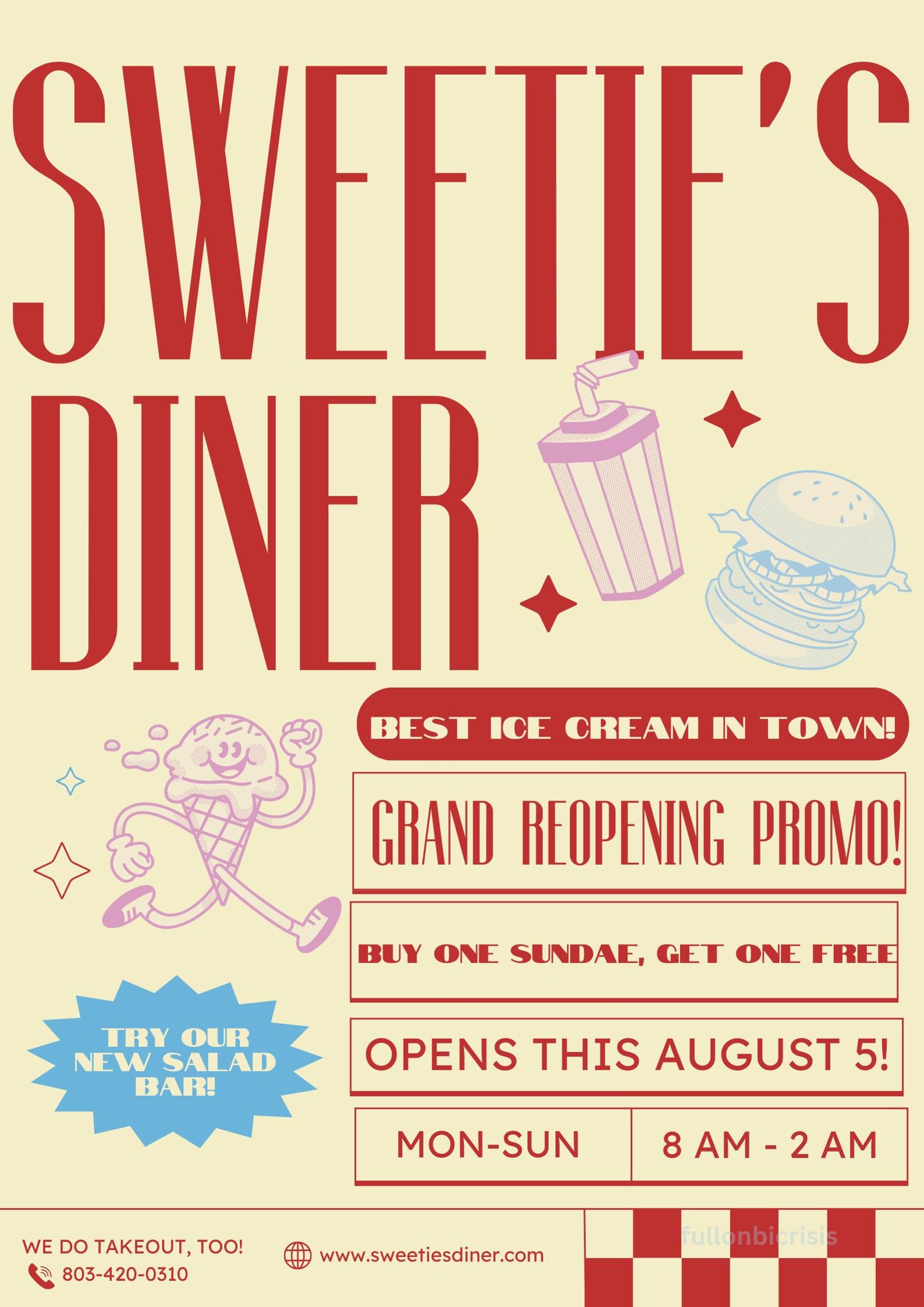 Sweetie's Poster - All for the Game - Etsy