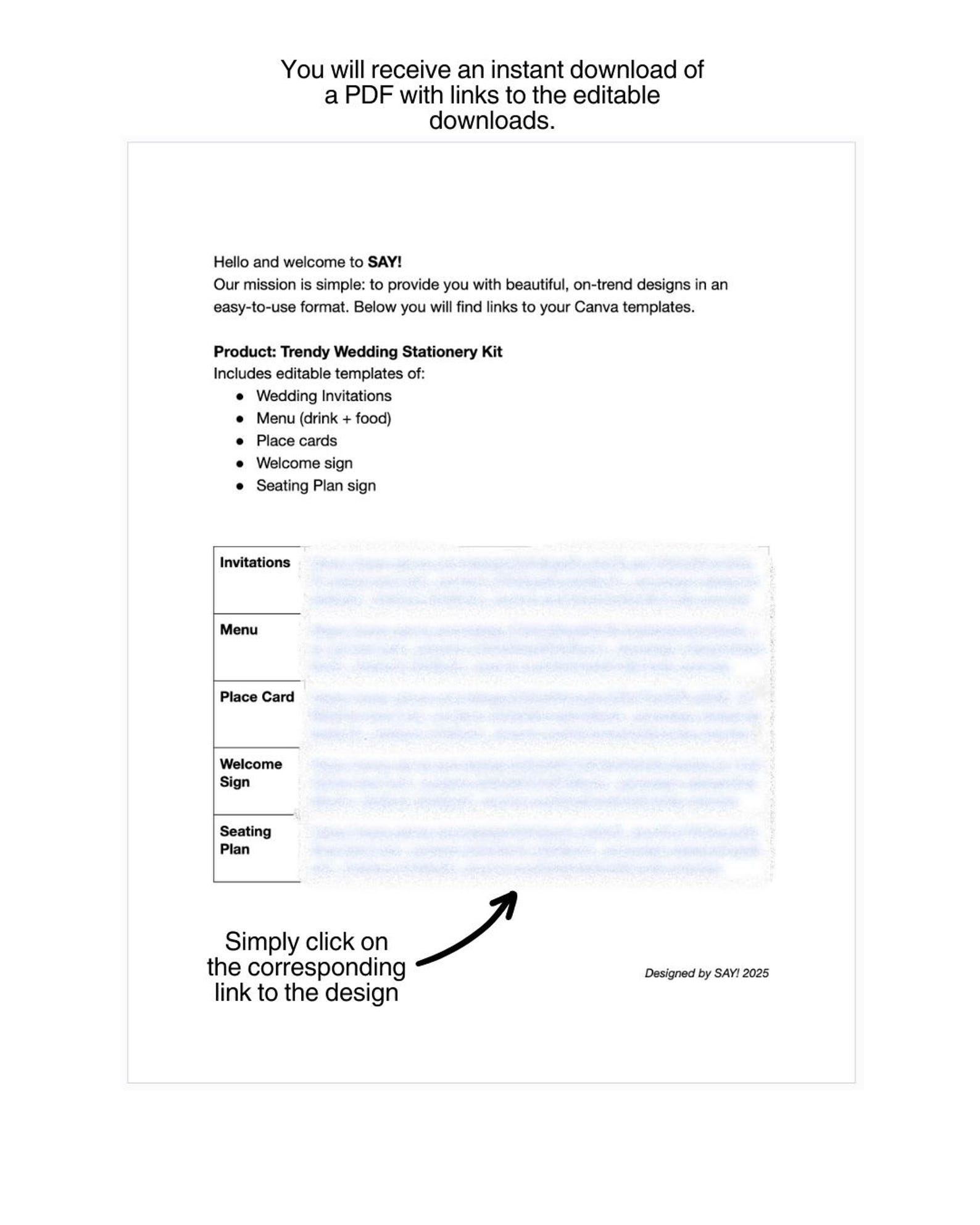 Editable Hand Drawn Birthday Party Invitation, Hand Drawn Invitation ...