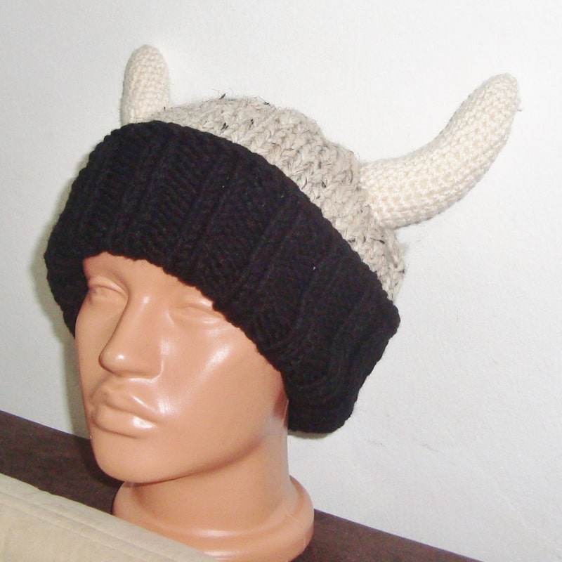 Hat With Horns - Etsy