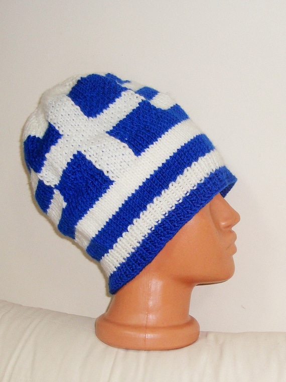 Greece Flag Hats National Greek Gifts Men for Women Winter - Etsy
