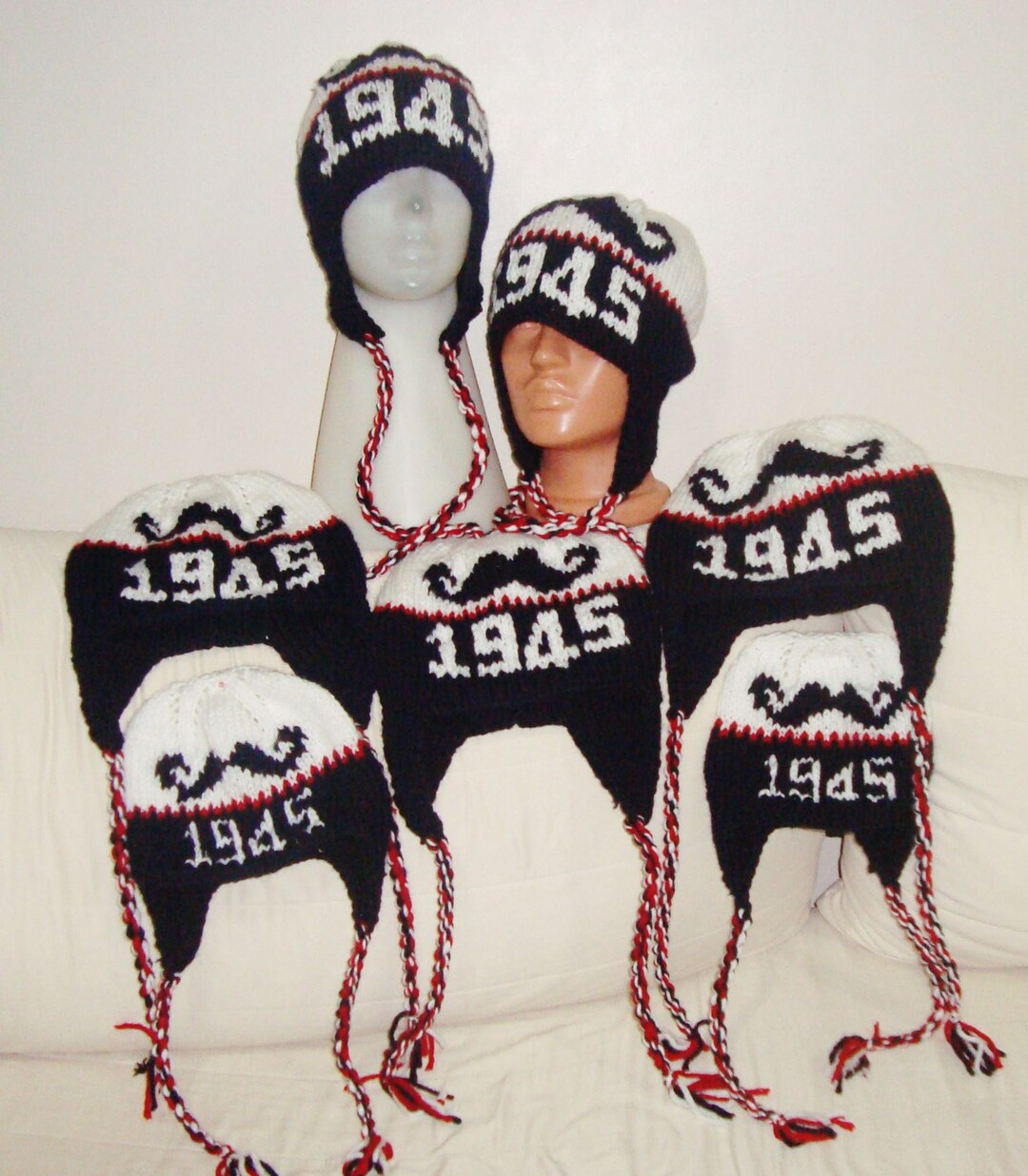 Personalized Knit Hats for Baby Kids Women Men Dad Mom - Etsy UK