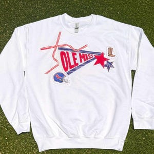 Custom College Patchwork Sweatshirt - Etsy