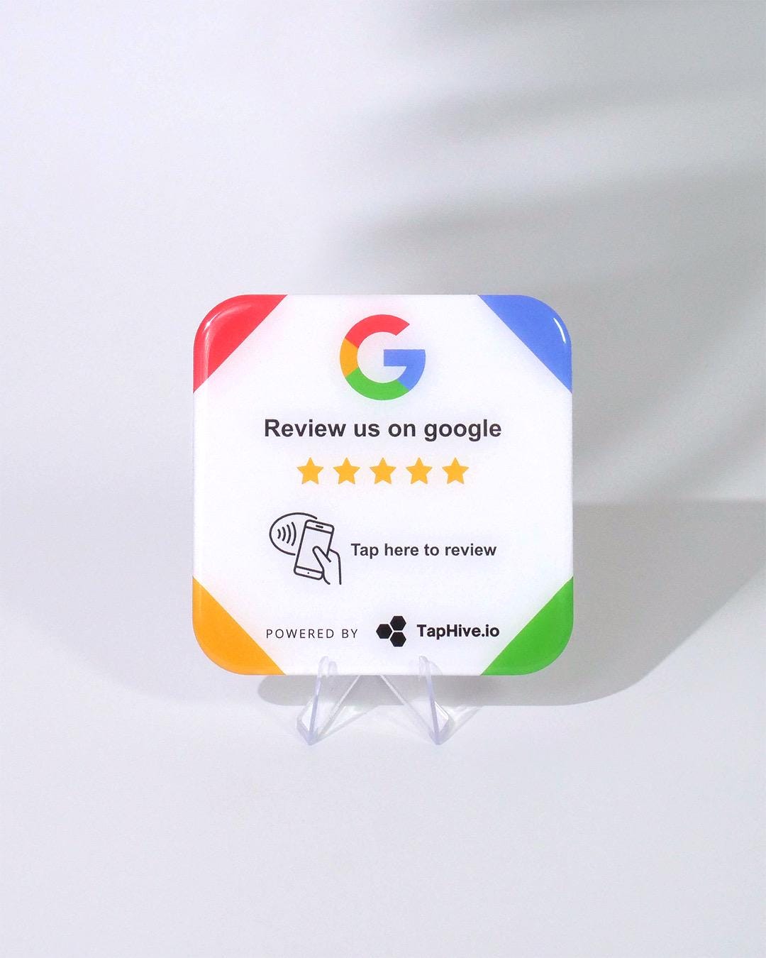 Google Review Sticker Plaque Tap to Boost Your Online Presence, Google ...