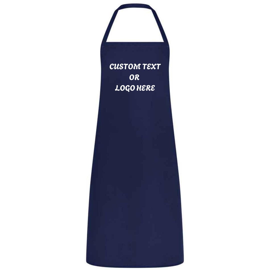 Multicolor Custom Cooking Apron With Logo/text Personalized Apron for ...
