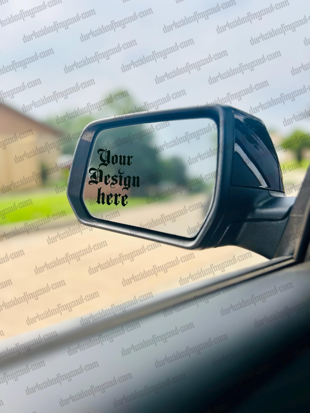 Car Mockup, Rear View Mirror Mockup, Rear Mirror Mockup, Mockup for ...