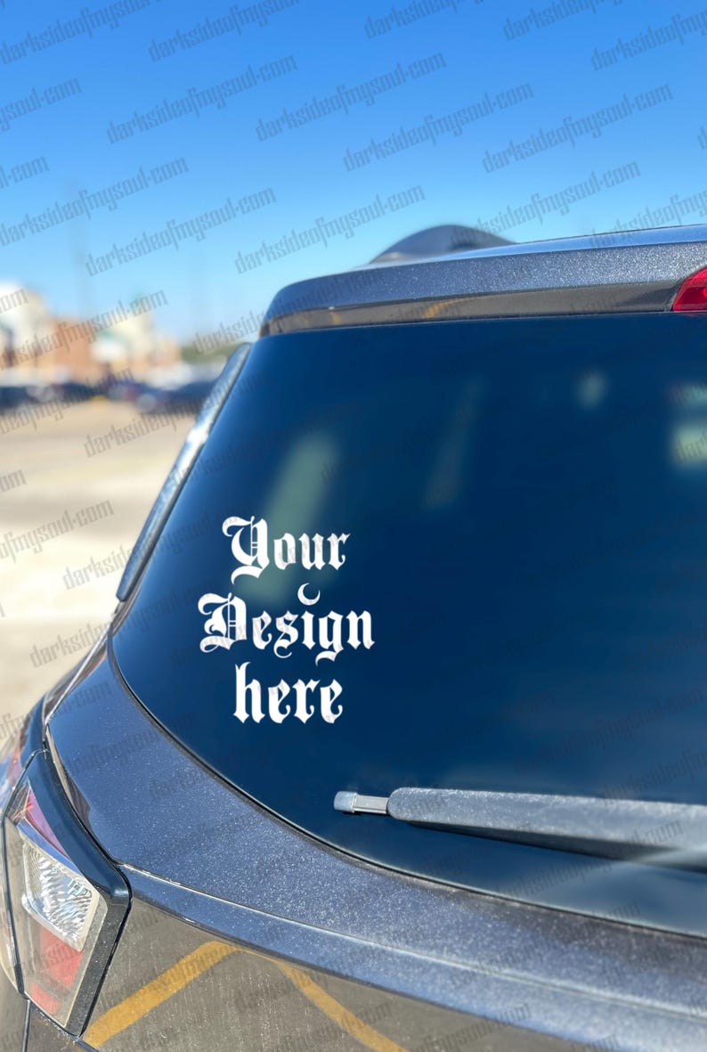 Car Window Mockup, Car Window SVG, Car Mockup, Realistic Window Mockup ...