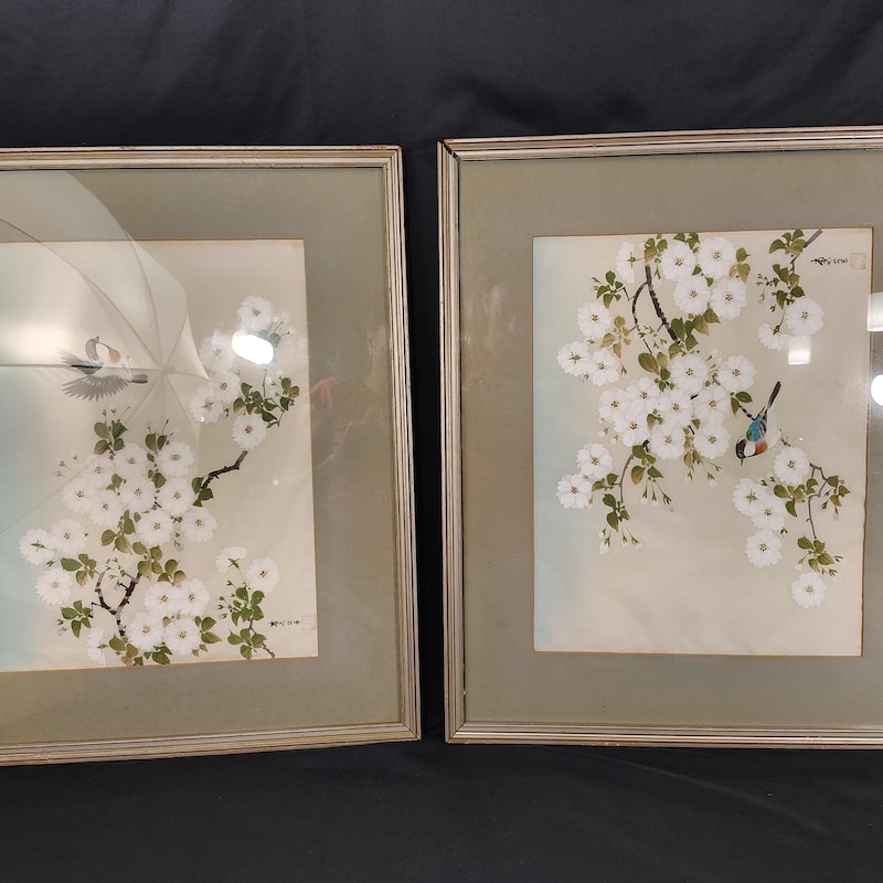 Japanese Silk Hand Stitched Art - Etsy