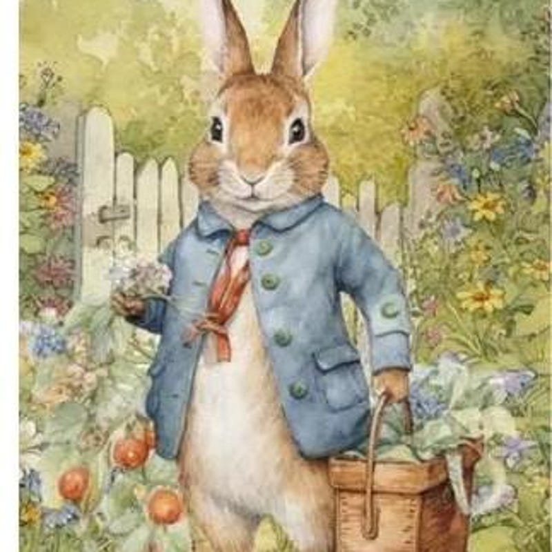 Peter Rabbit Rice Paper - Etsy