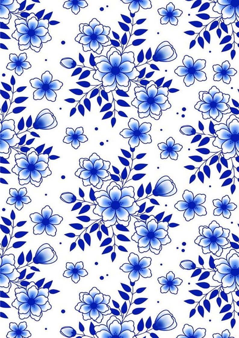 Chinoiserie - A3 Rice Decoupage Paper - Etsy