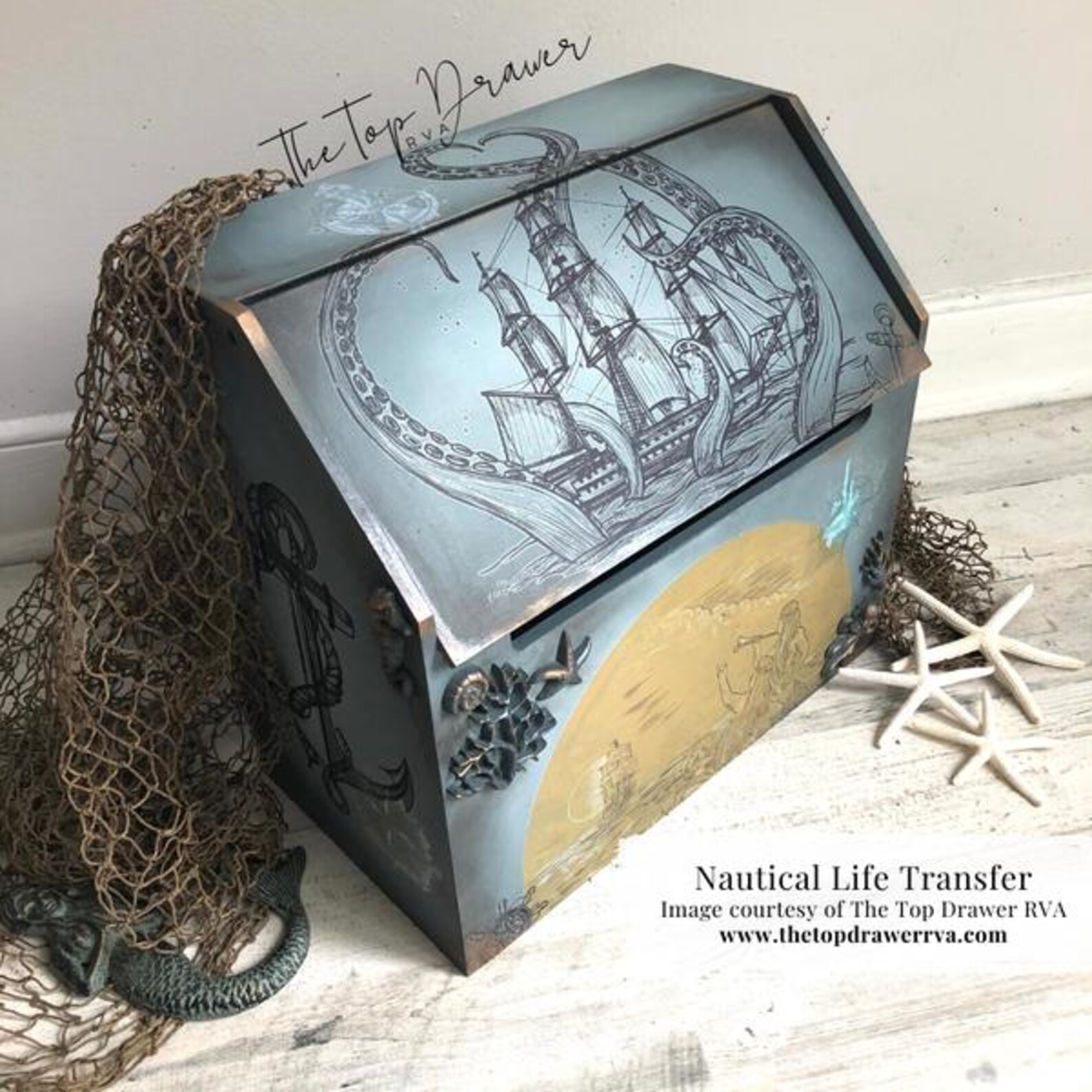 Nautical Life Transfer - Etsy