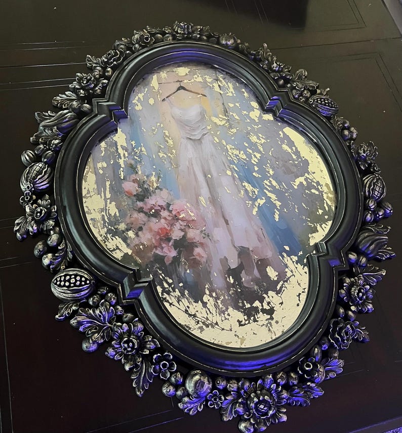 Reverse Decoupage Mirror - Etsy