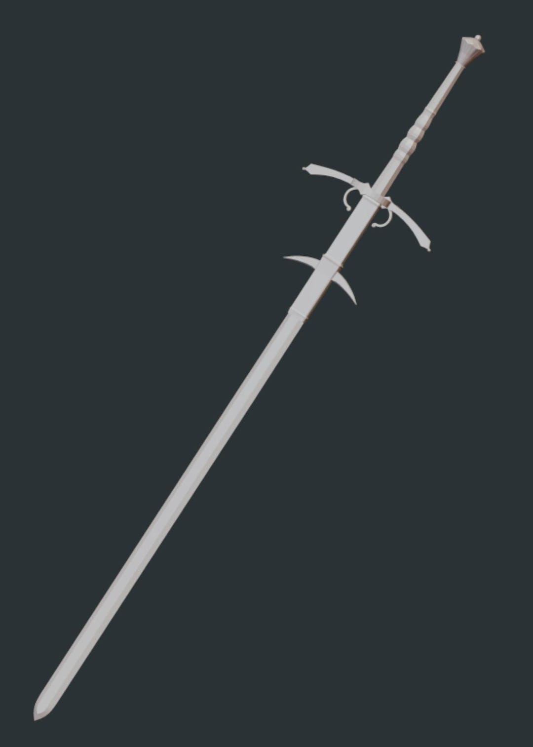Zweihander Custom 3D Model STL - Etsy
