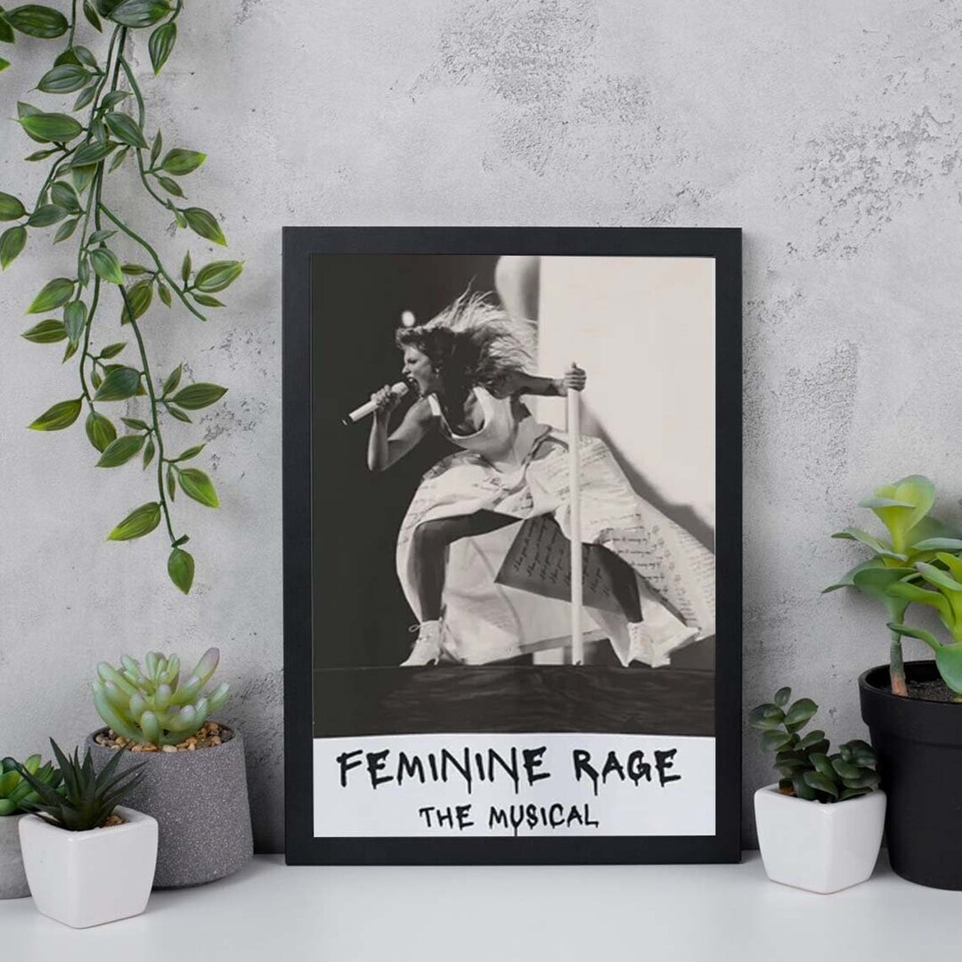 Female Rage the Musical Poster, TTPD the Eras Tour Taylor Swift Tribute ...