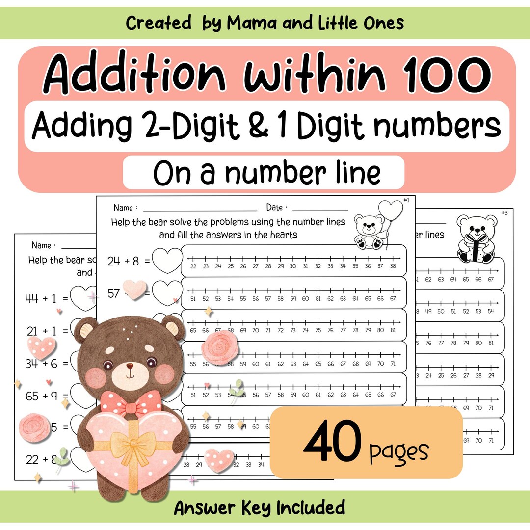 First Grade Math Worksheets | Second Grade Math Worksheets | Addition ...