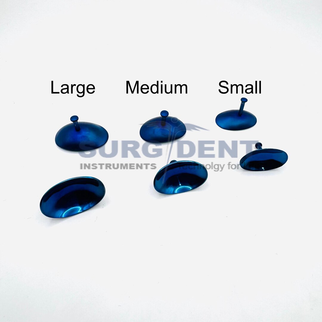 Corneal Eye Laser Ocular Shield With Handle Stainless Steel Laser Eye ...