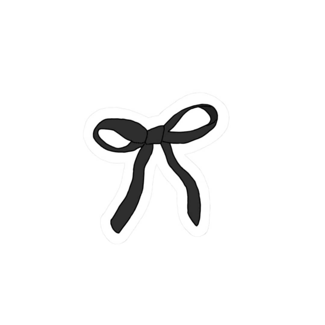 Lacy Ribbon Sticker - Etsy