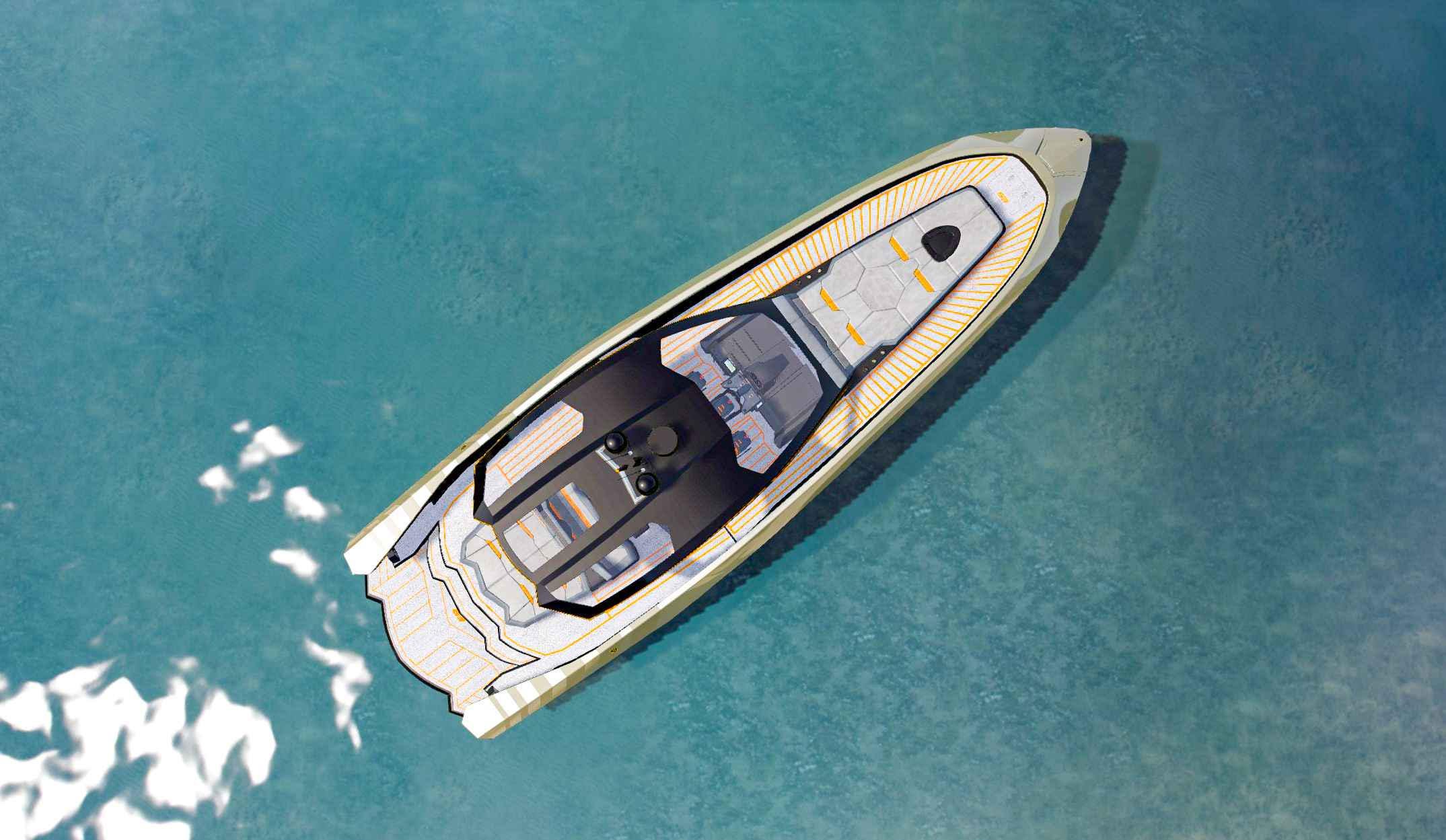 Lamborghini Tecnomar 63 Yacht - [fivem Ready] Boat Mod | Luxury Yacht ...