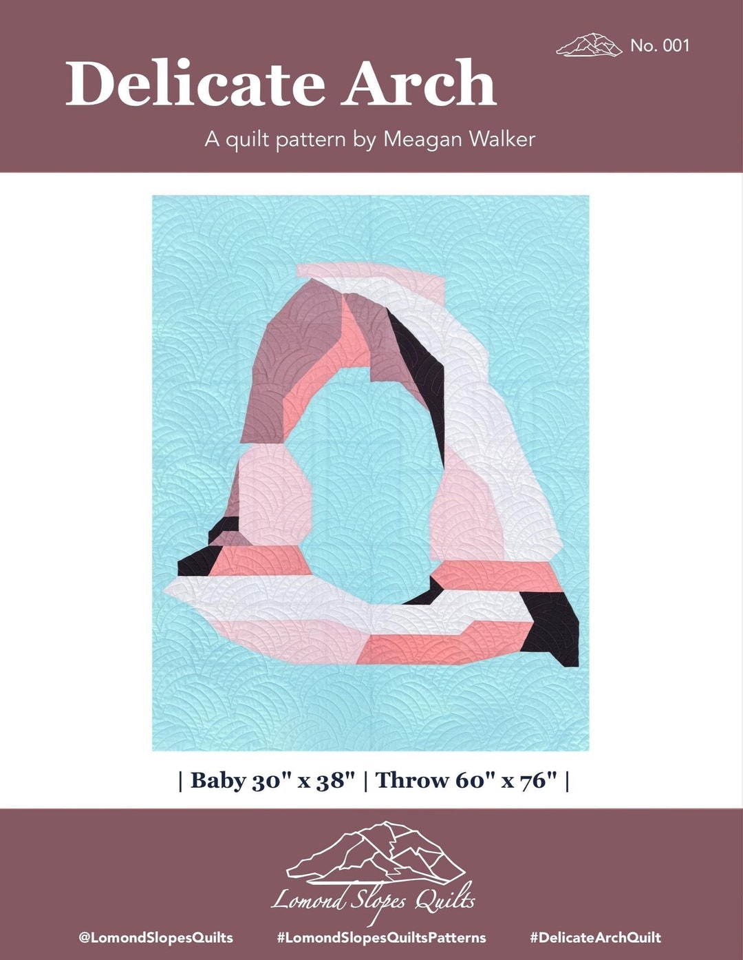 Delicate Arch Quilt Pattern - Etsy