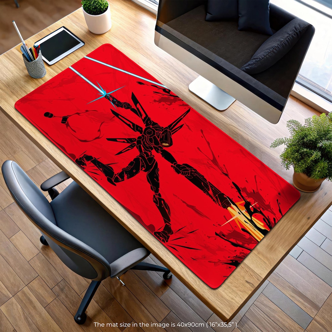 Ultrakill Gaming Mouse Pad, Cyberpunk Mecha Desk Mat, Retro FPS Fan ...