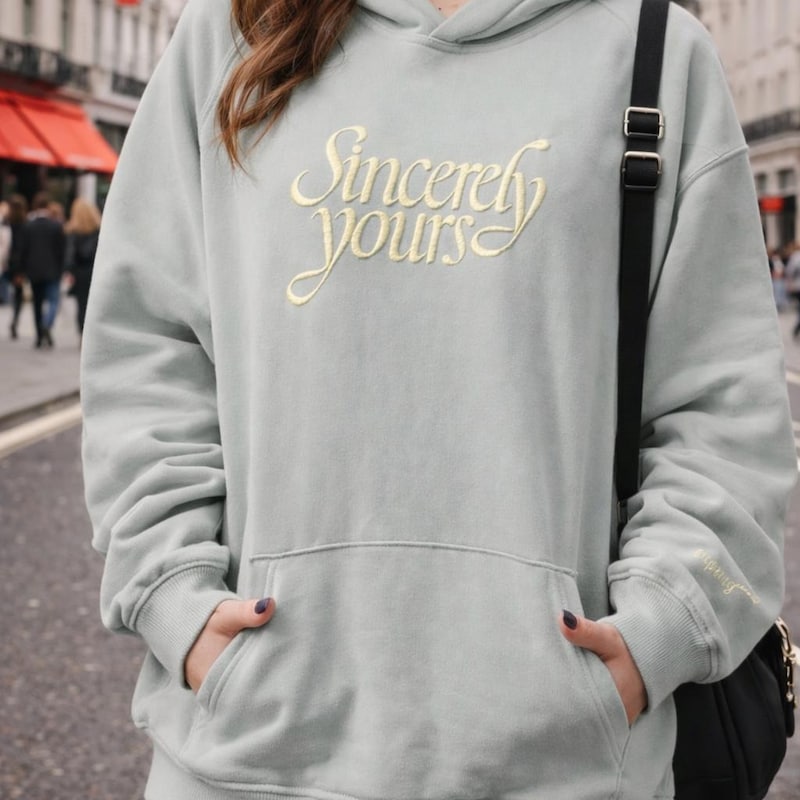 Sincerely Yours Hoodie - Etsy