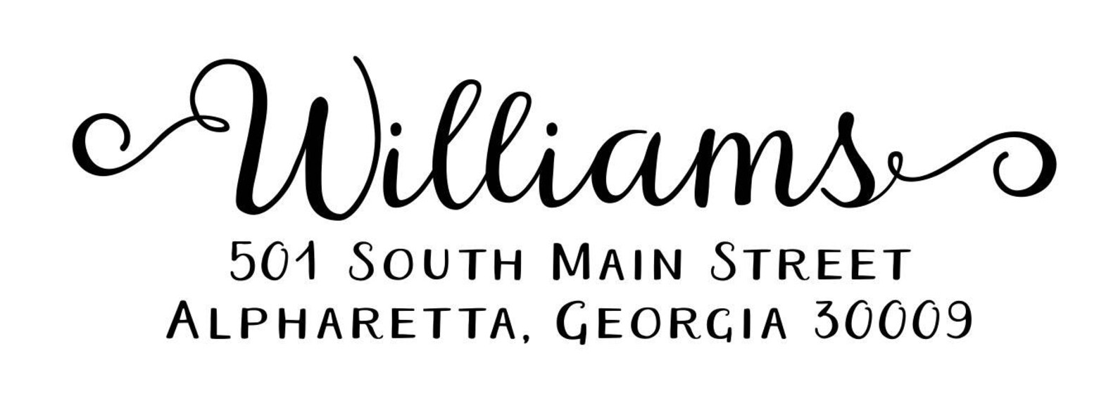 Address Stamp Custom Self Inking Stamp or Address Labels | Etsy