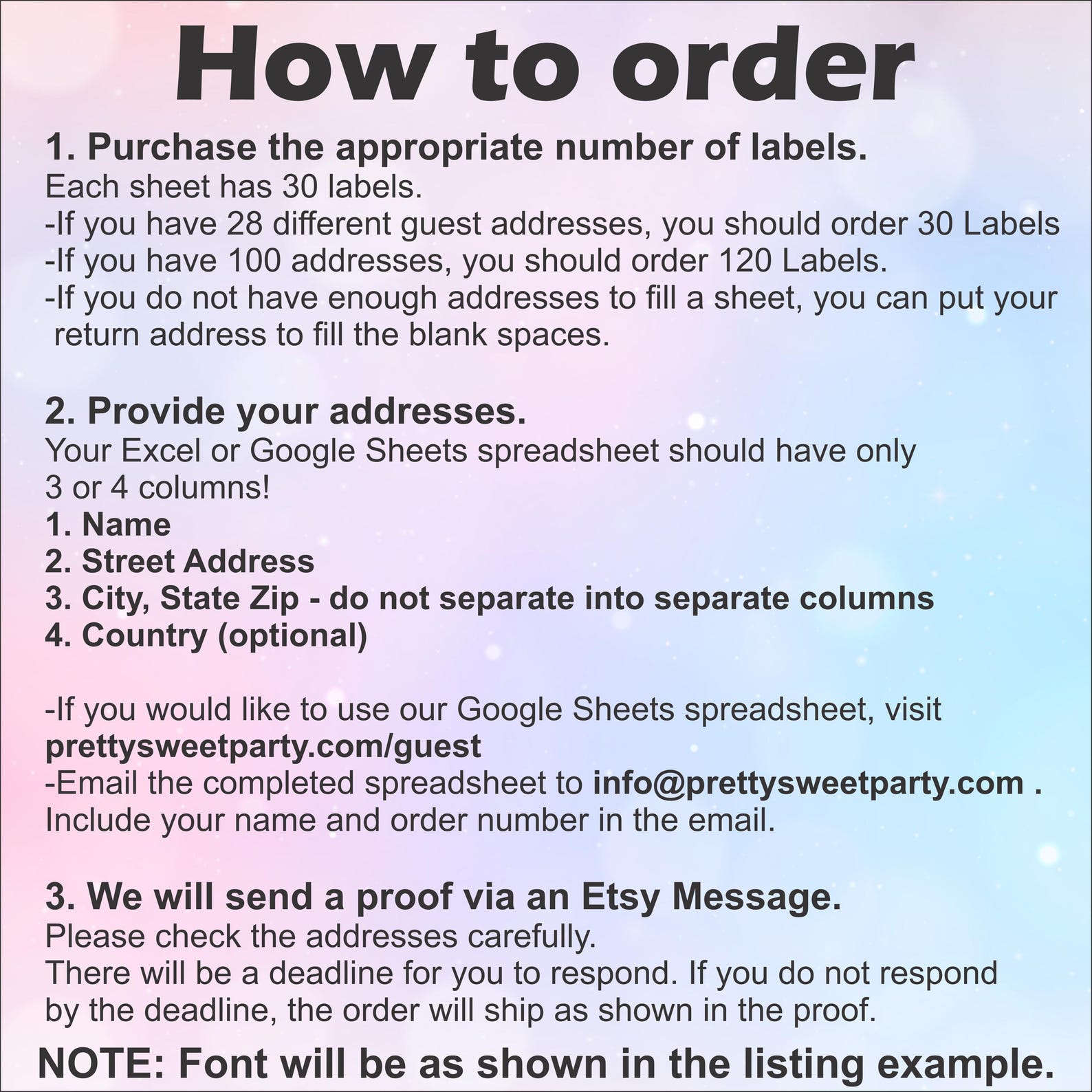 CLEAR Guest Address Labels - Guest List Labels for Wedding Invitations ...