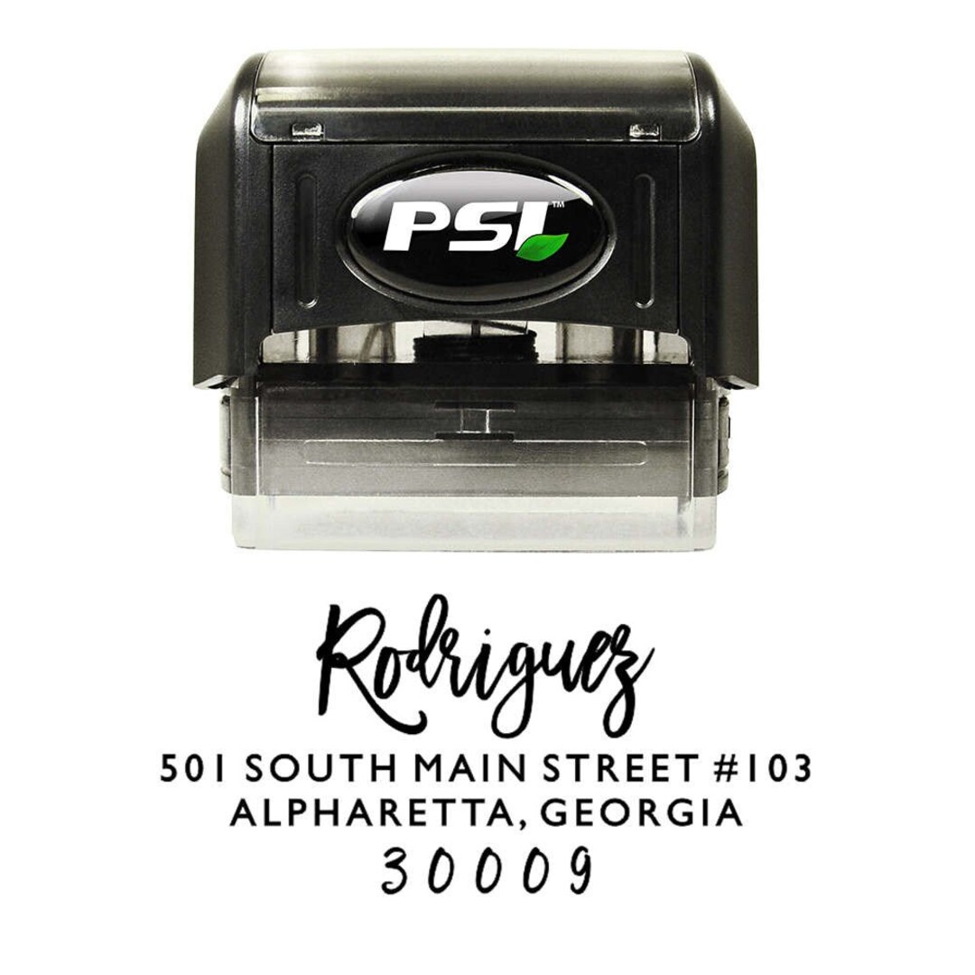 Self Inking Address Stamp or Return Address Labels, Personalized ...
