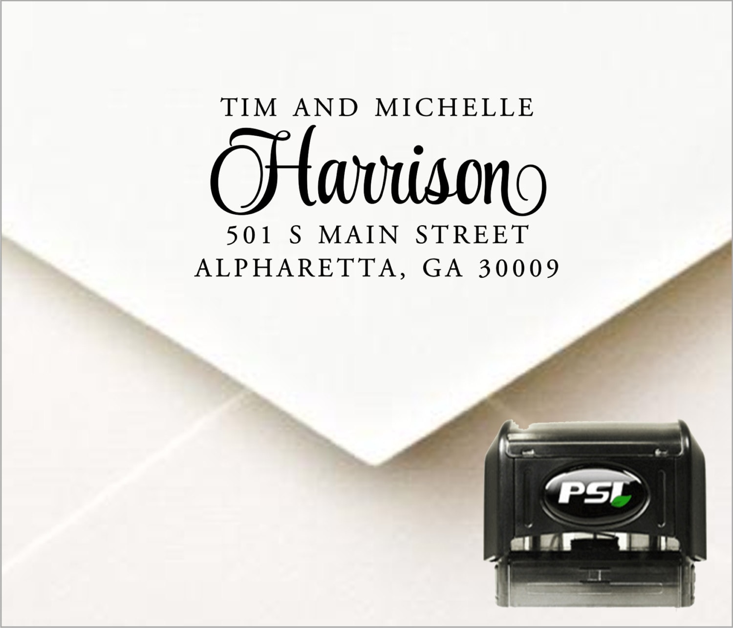 Serif Script Self Inking Return Address Stamp GARSS2770 | Etsy